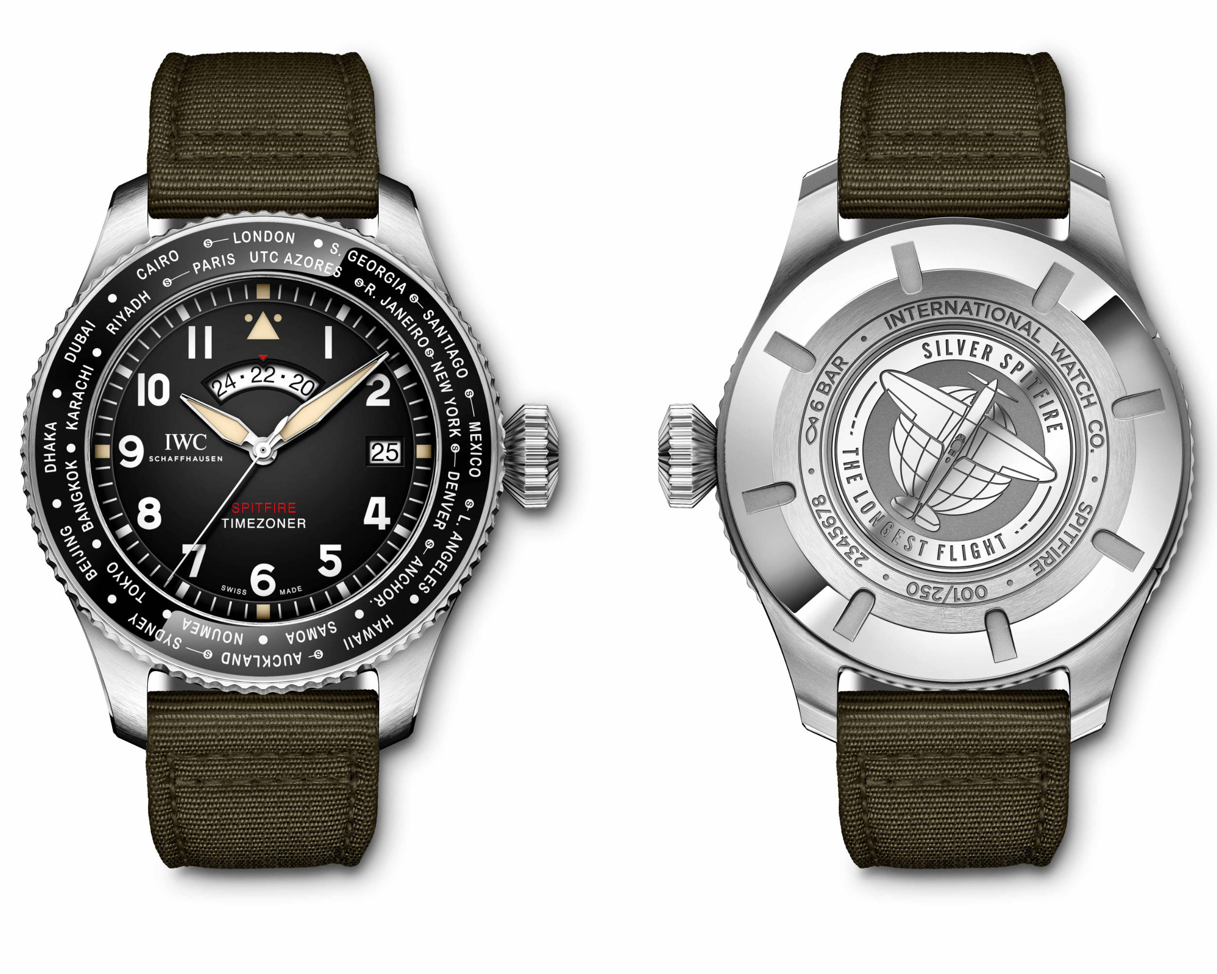 The IWC Spitfire Takes Off for The Longest Flight | The Hour Glass New ...